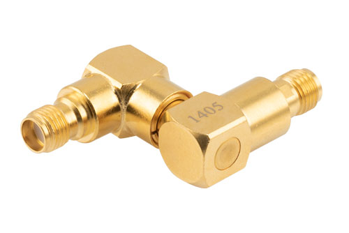 Rotary Swivel Joint SMA Female to SMA Female Operating up to 10 GHZ