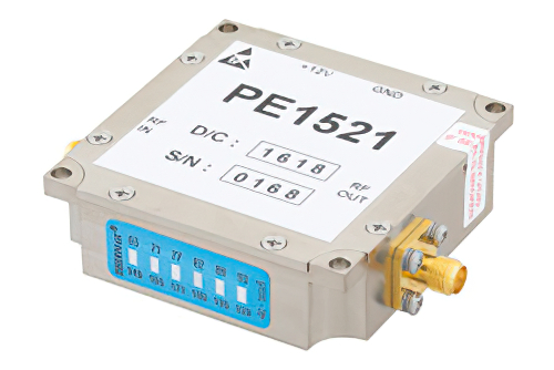 15 dBm P1dB、2 GHz から 6 GHz、ゲインブロック増幅器、26 dB ゲイン、3 dB NF、SMA