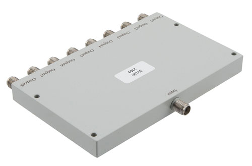 8 分配 SMA 電力分配器, 4 GHz ～ 18 GHz, 定格 30 W