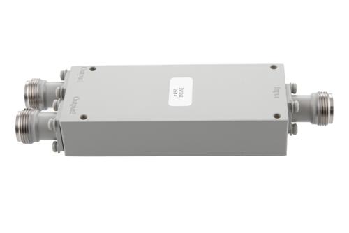 2 Way N-type Power Divider from 1 GHz to 18 GHz Rated at 30 Watts