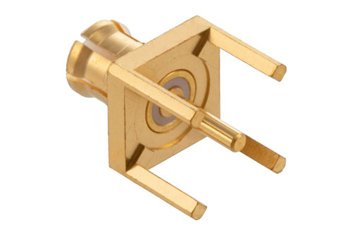 MCX Plug Non-Magnetic Connector Solder Attachment PCB Mount for RG178