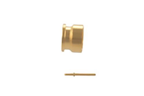 Mini SMP Male Non-magnetic Smooth Bore Connector Solder Attachment ...
