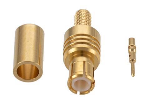 MCX Plug Non-Magnetic Connector Crimp/Solder Attachment for RG316, LMR ...