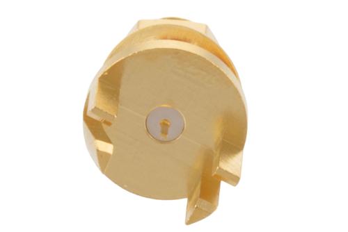 SMA Female Bulkhead Mount Connector, .068 inch End Launch PCB, .236 ...