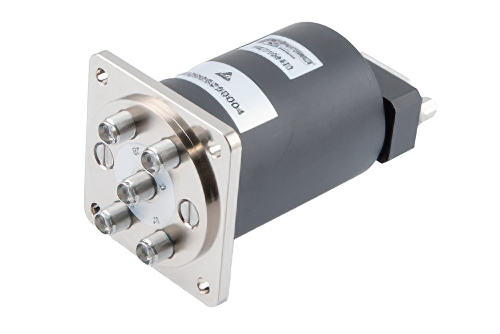 SP4T Electromechanical Relay Failsafe Switch, DC to 26.5 GHz, 90W, 12V, SMA