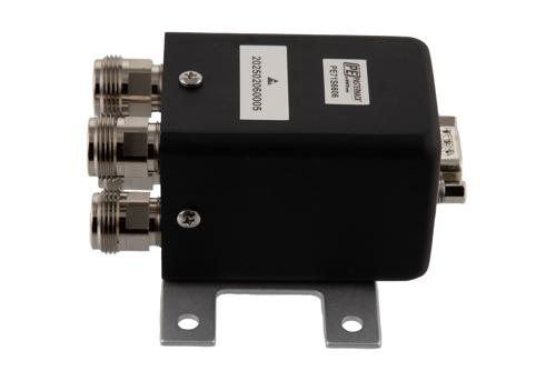 Transfer Electromechanical Relay Failsafe Switch, DC to 18 GHz, 28V, TTL, N