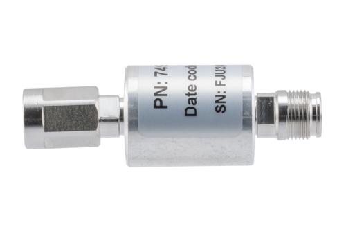 20 dB 固定減衰器, NEX10 オス ～ NEX10 メス アルミニウム本体, 定格 10 W 最大 6 GHz