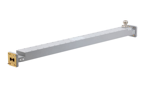 WRD-650 Double Ridge 導波管 10 dB Broadwall 結合器, N Female Coupled Port, 6. ...