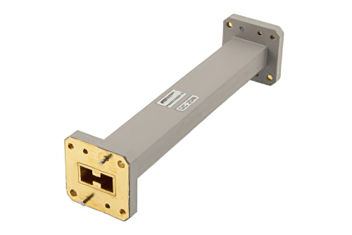 WRD-750 Straight Waveguide Section 6 Inch Length, UG-387/U-Mod Round ...