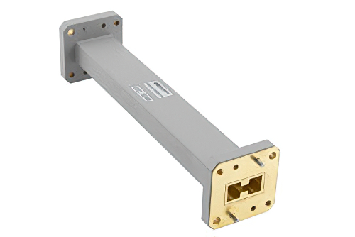 WRD-750 Straight Waveguide Section 6 Inch Length, UG-387/U-Mod Round ...