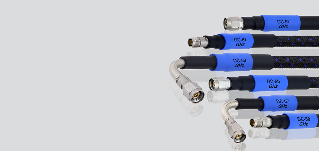 50 GHz and 67 GHz VNA Test Cables from Pasternack