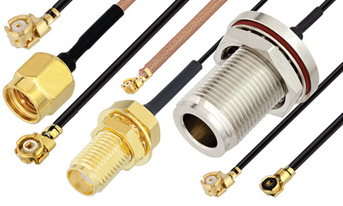 Ultra-Miniature UMCX, WMCX and HMCX32 Coaxial Cable Assemblies